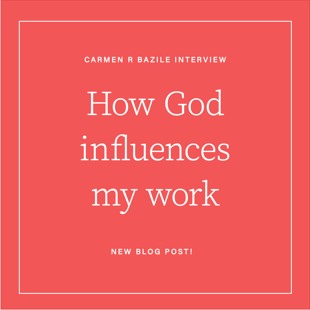 How God Influences My Work-An Interview With Friend and Inspiration, C ...